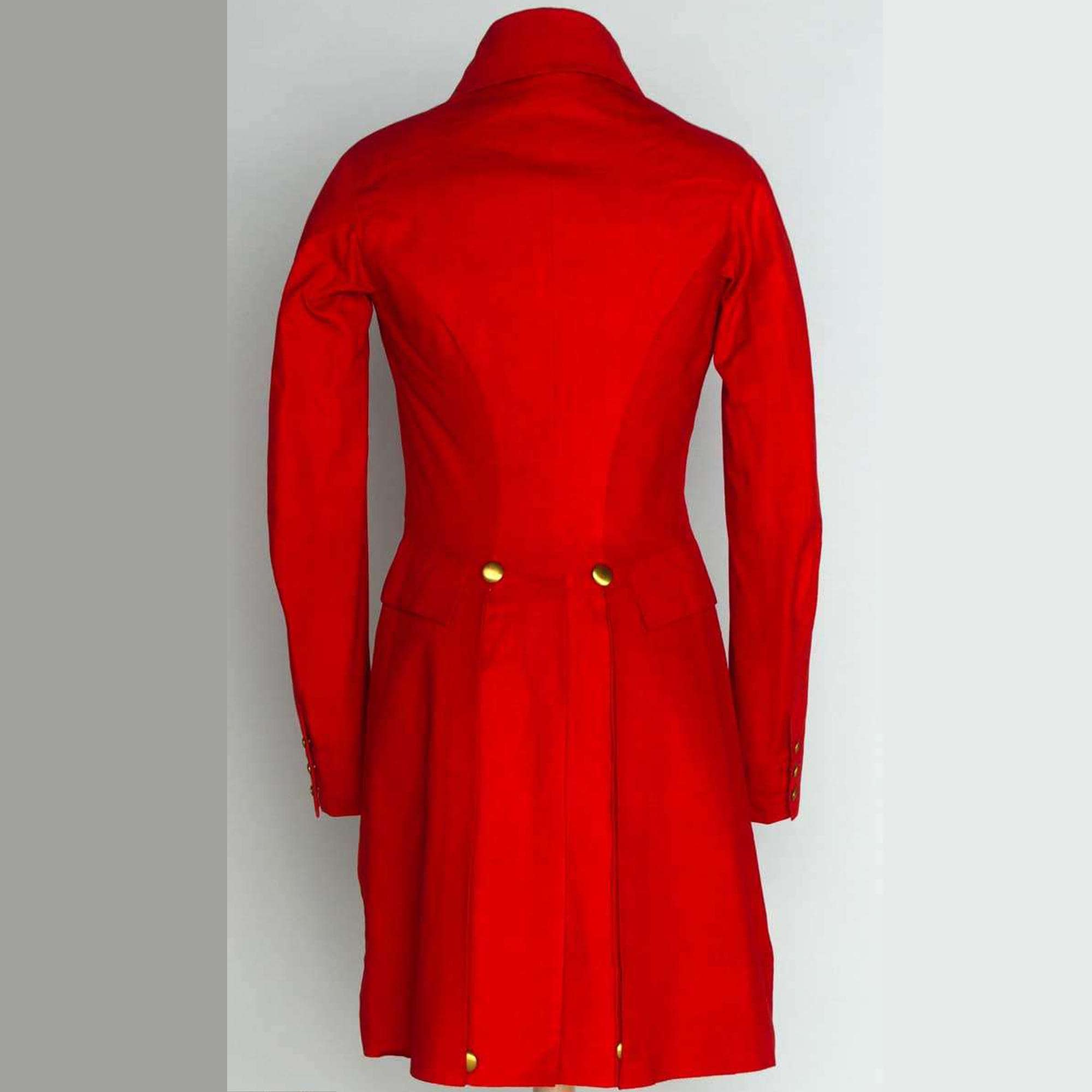New Men Red Wool Double Breasted Victorian Tailcoat, Coat Dated 180 ...