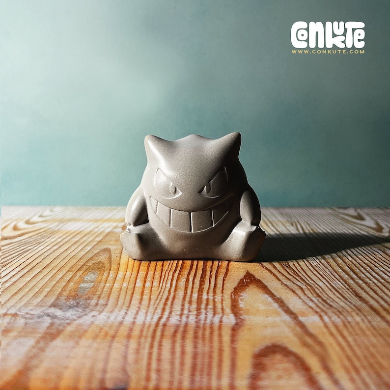 Mini Gengar Concrete Paperweight Decoration - Etsy