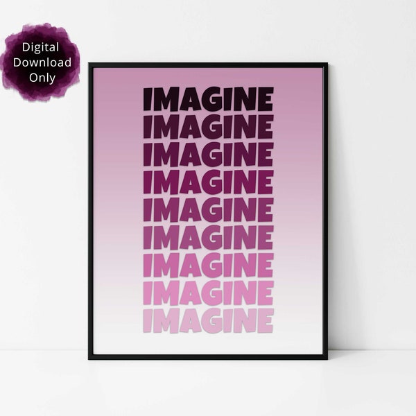 Imagine Word - Etsy
