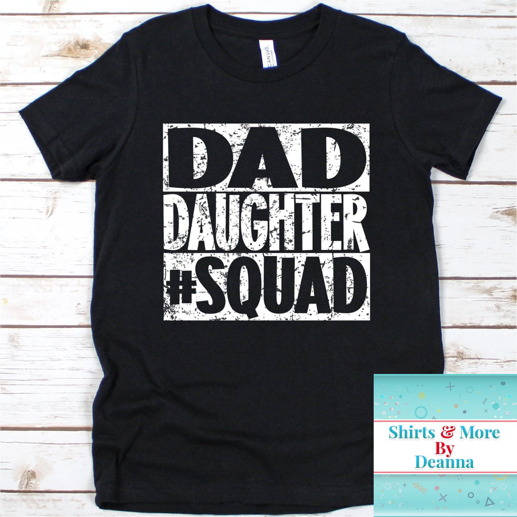 Dad Daughter squad T-shirt - Etsy