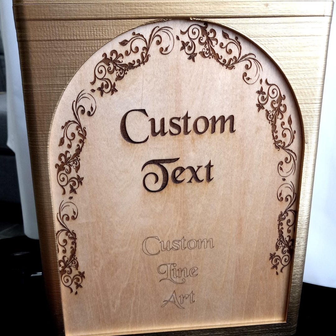 Custom 3 or 5 Liter Wine Box for Bag-in-a-box Wine, Engraved With Your ...