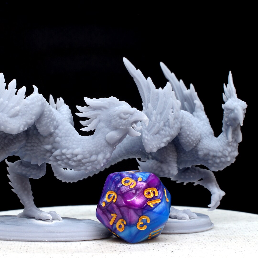 Cockatrice Miniatures Set of 2: Large Size Dnd Resin Monsters - Etsy