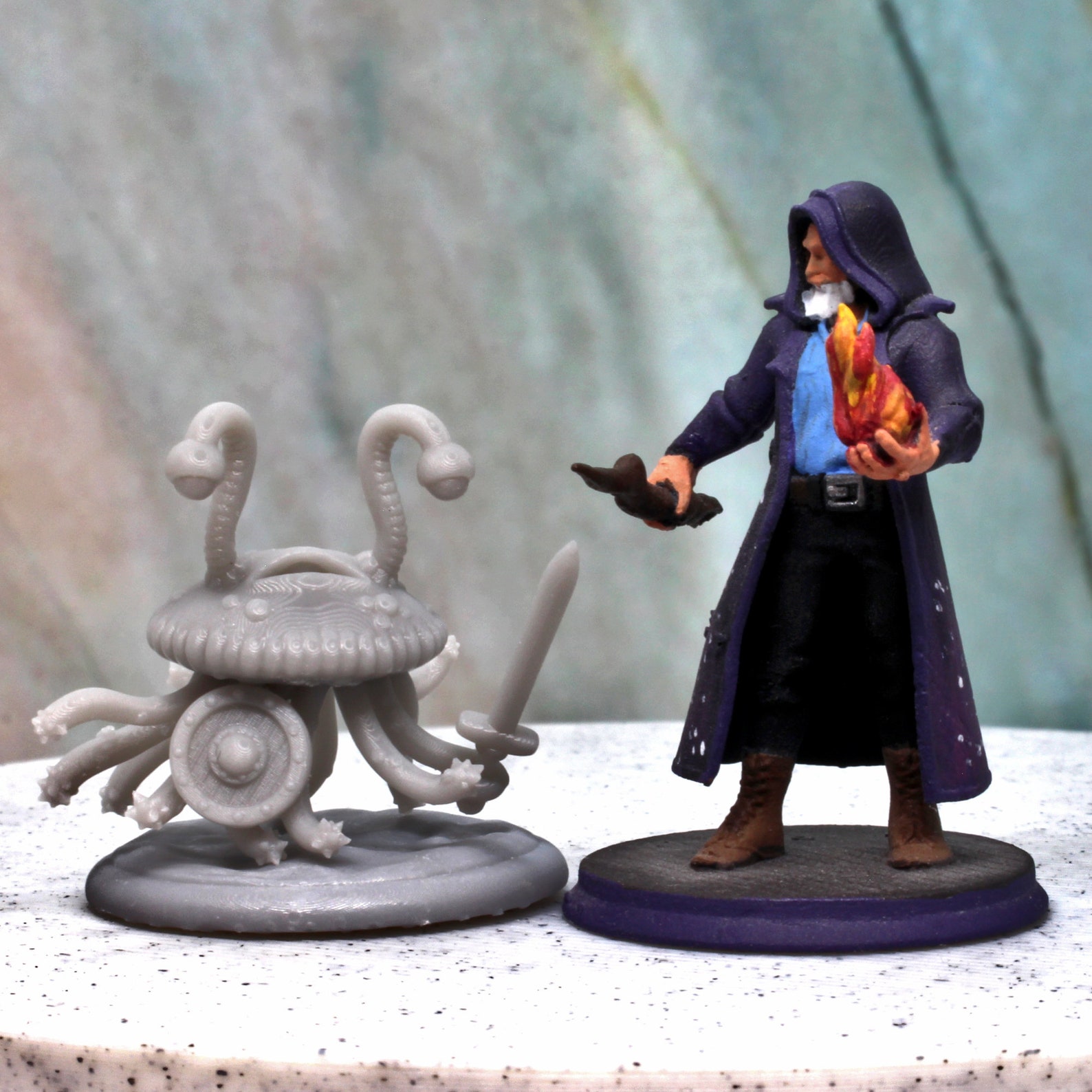Flumph Miniature Model, 3D Resin Print for Dnd, Tabletop Games - Etsy