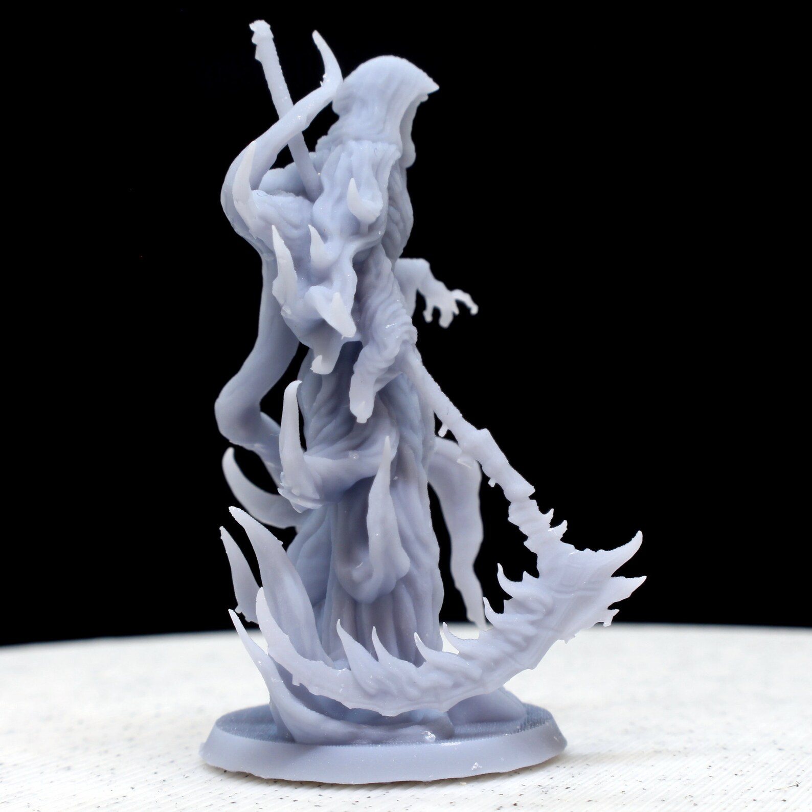 Grim Reaper Miniature Monster. 3D Resin Print. Available Printed ...