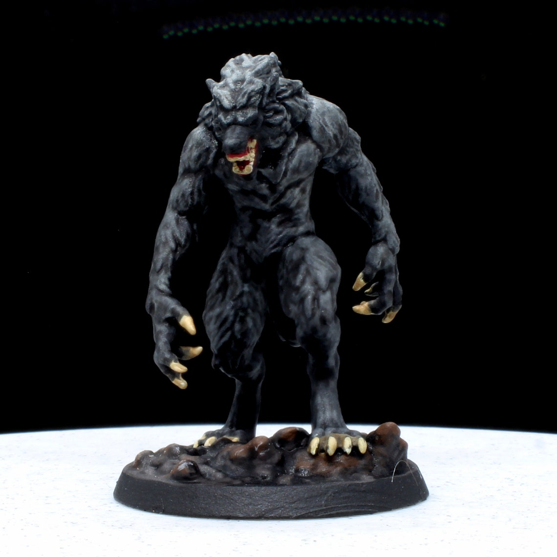 Hand Painted Werewolf Monster Miniature Great for DnD | Etsy