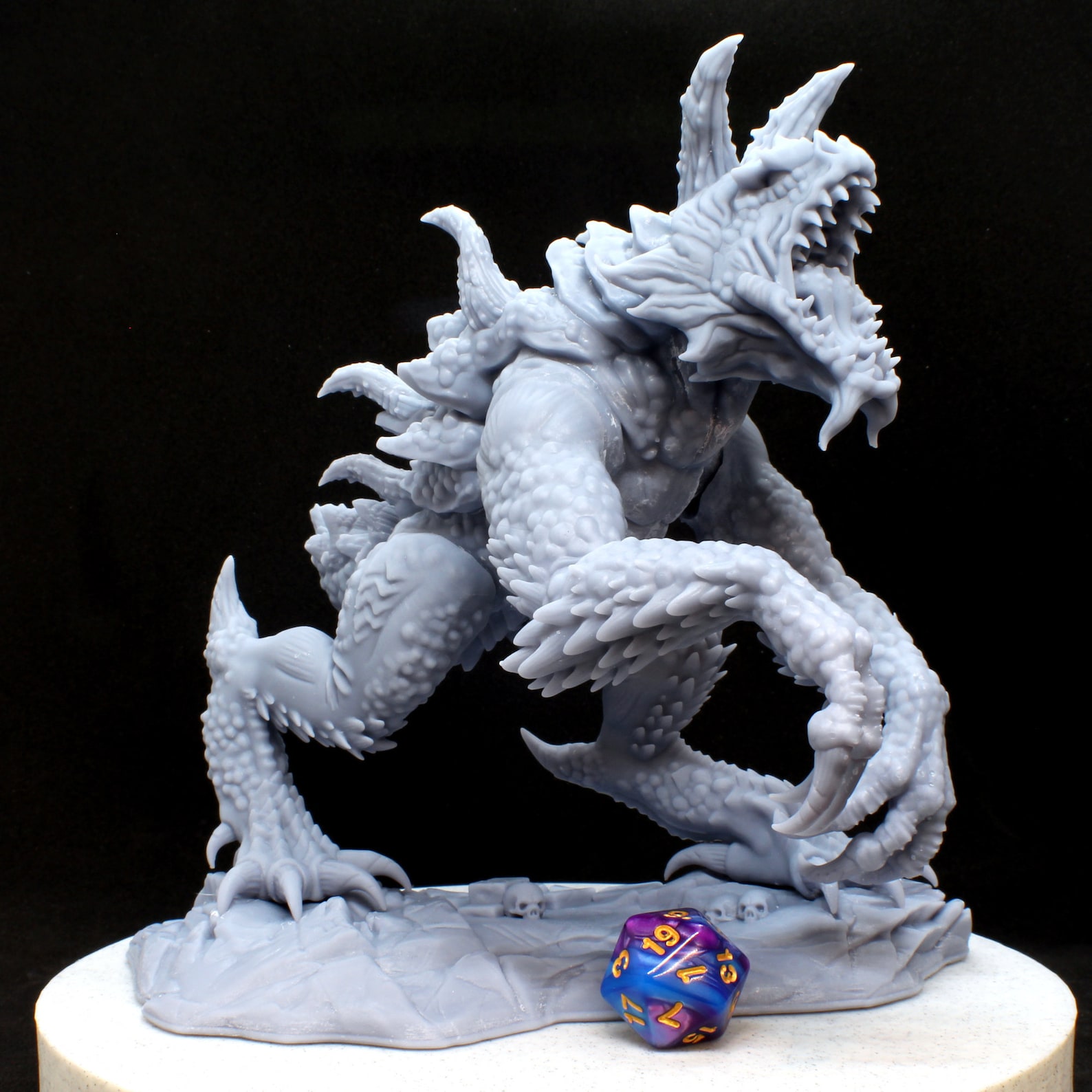 Tarrasque Miniature Model, Gargantuan Titan Size 3D Resin Print for Dnd ...