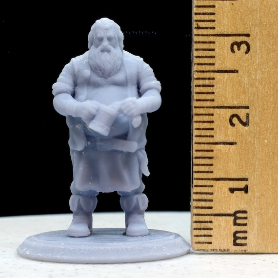 Innkeeper Miniature 3D Resin Print. Available Printed - Etsy