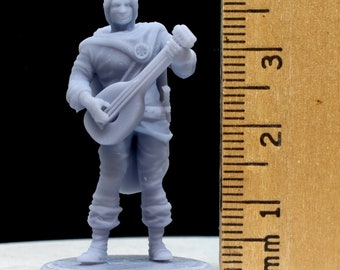 Elf Bard Miniature - Etsy