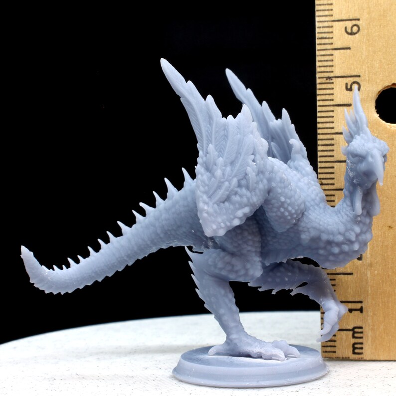 Cockatrice Miniature Large Size Dnd Monster Great For Etsy