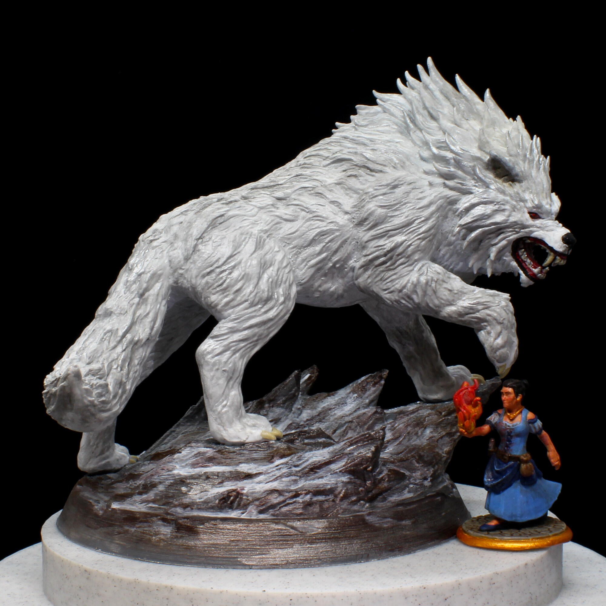 1:12 Scale 4.5 inch High Quality 3D Resin Print with Acrylic Paint 12cm ...