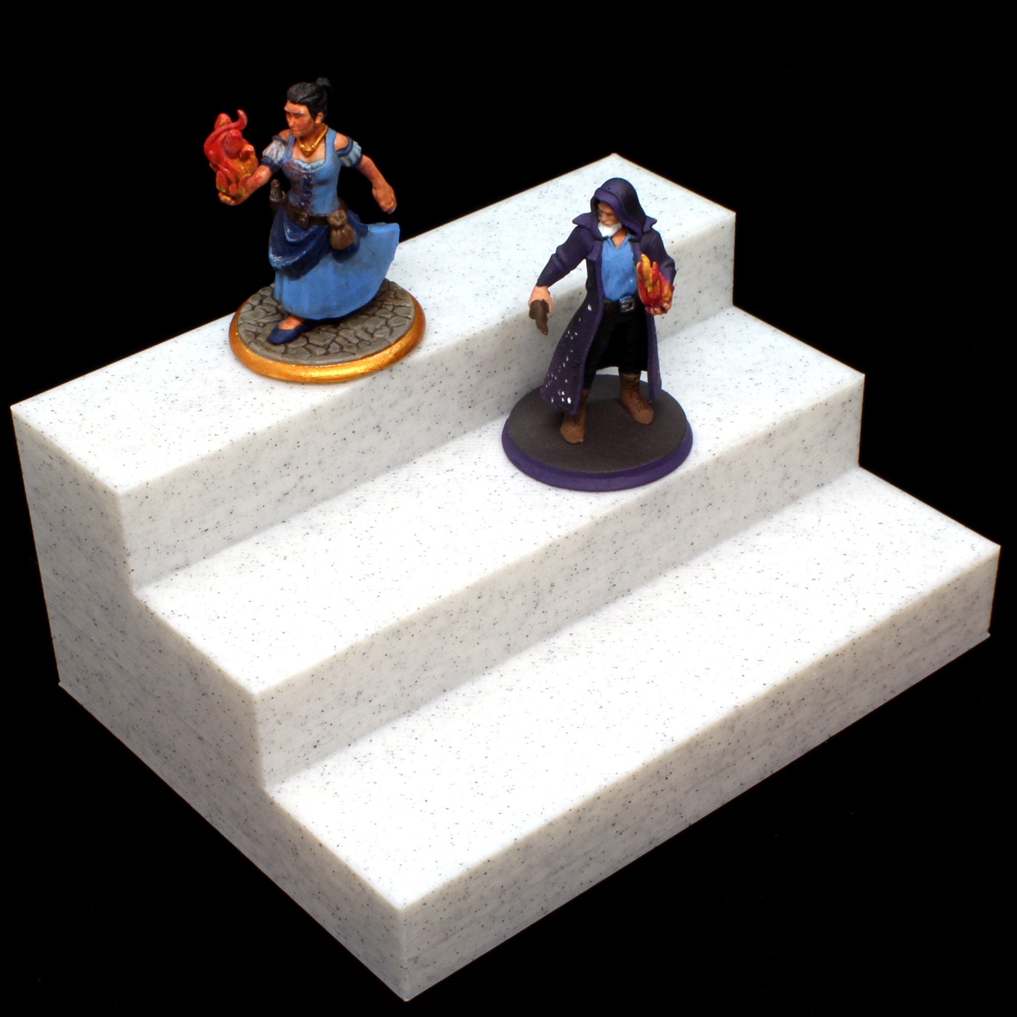 Marble Colored Staircase for Tabletop and Dnd Miniatures - Etsy