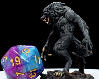 Werewolf Miniature - Etsy