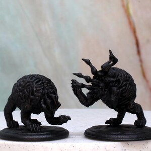 2 Brain Devourer Miniature Models, 3D Resin Prints. Available Printed ...