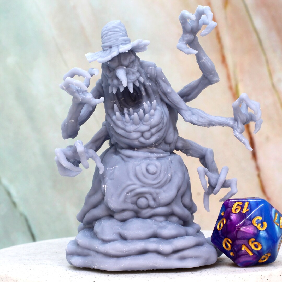 Evil Snowman Miniature Model, 3D Resin Print. Available Printed ...