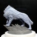 4 Inch 11cm Tall Dire Wolf 1:12 Scale 3D Resin Print. - Etsy