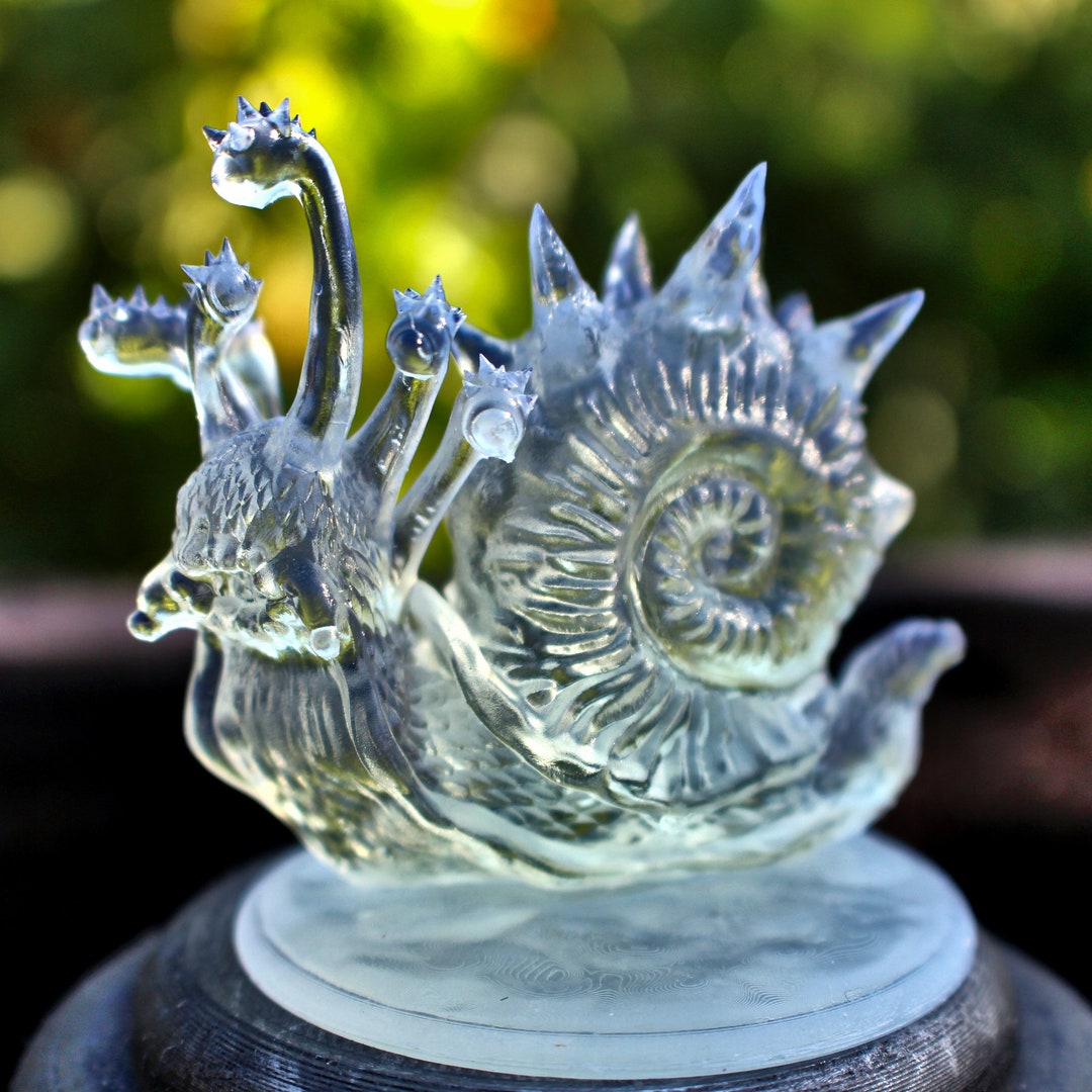 Flail Snail Miniature Model, 3D Resin Print. Available Printed ...