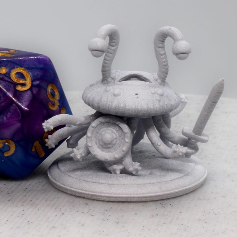 Flumph Miniature Model, 3D Resin Print for Dnd, Tabletop Games - Etsy
