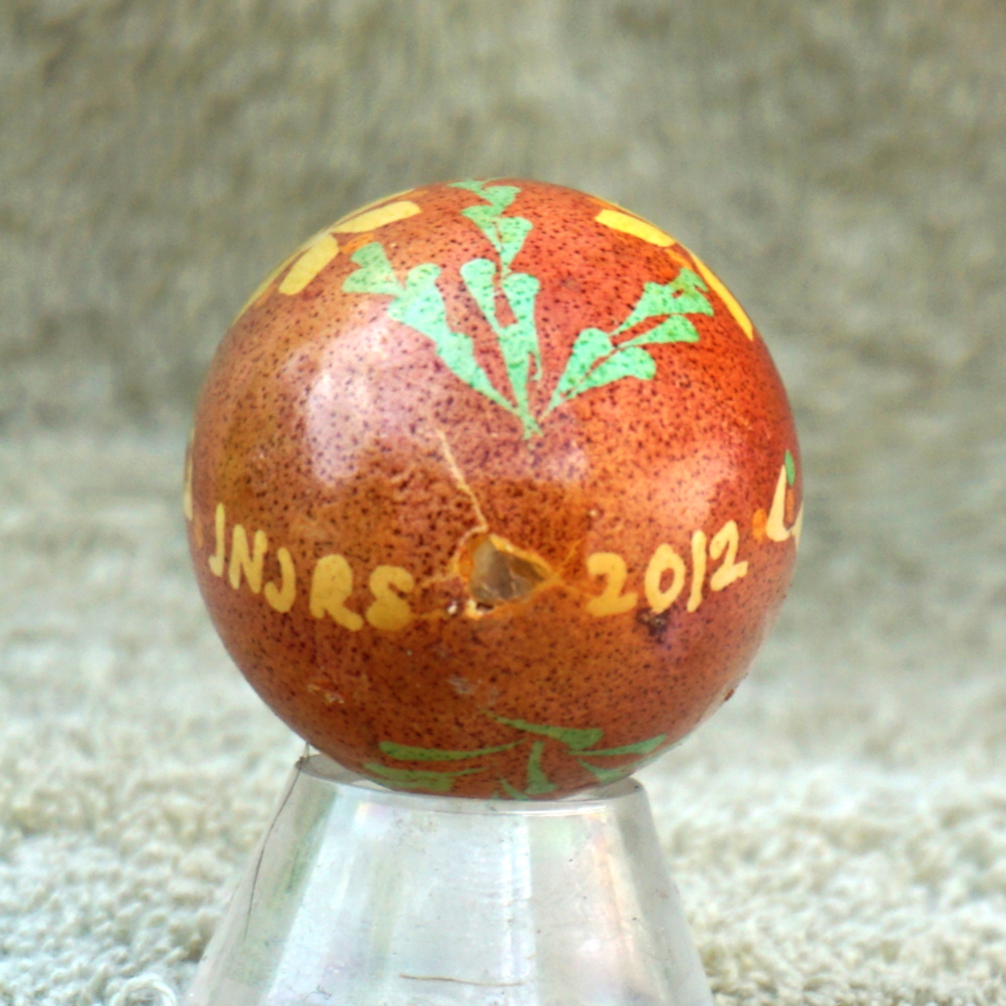 Traditional Lusatian/wendish-style Batik Banty Chicken Egg / Pysanka ...
