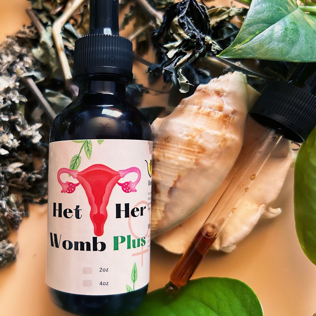 Womb Reset PLUS Powerful 3 Herb Tincture Het Her Womb PLUS - Etsy