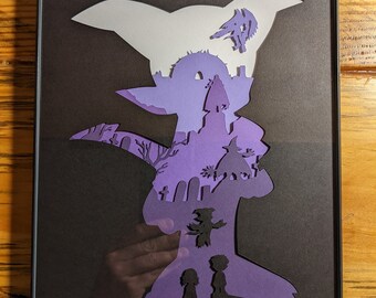 Gabumon Paper Art Digimon | Etsy