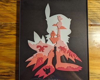 Wormmon Paper Art Digimon | Etsy