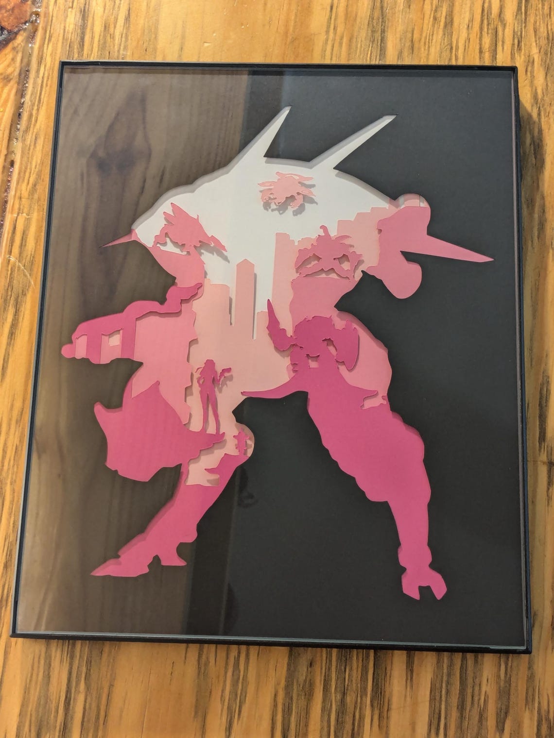 D.VA - Paper Art- Overwatch - Etsy