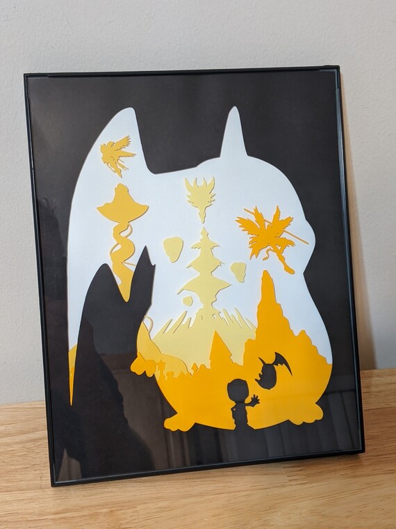 Patamon Paper Art Digimon - Etsy