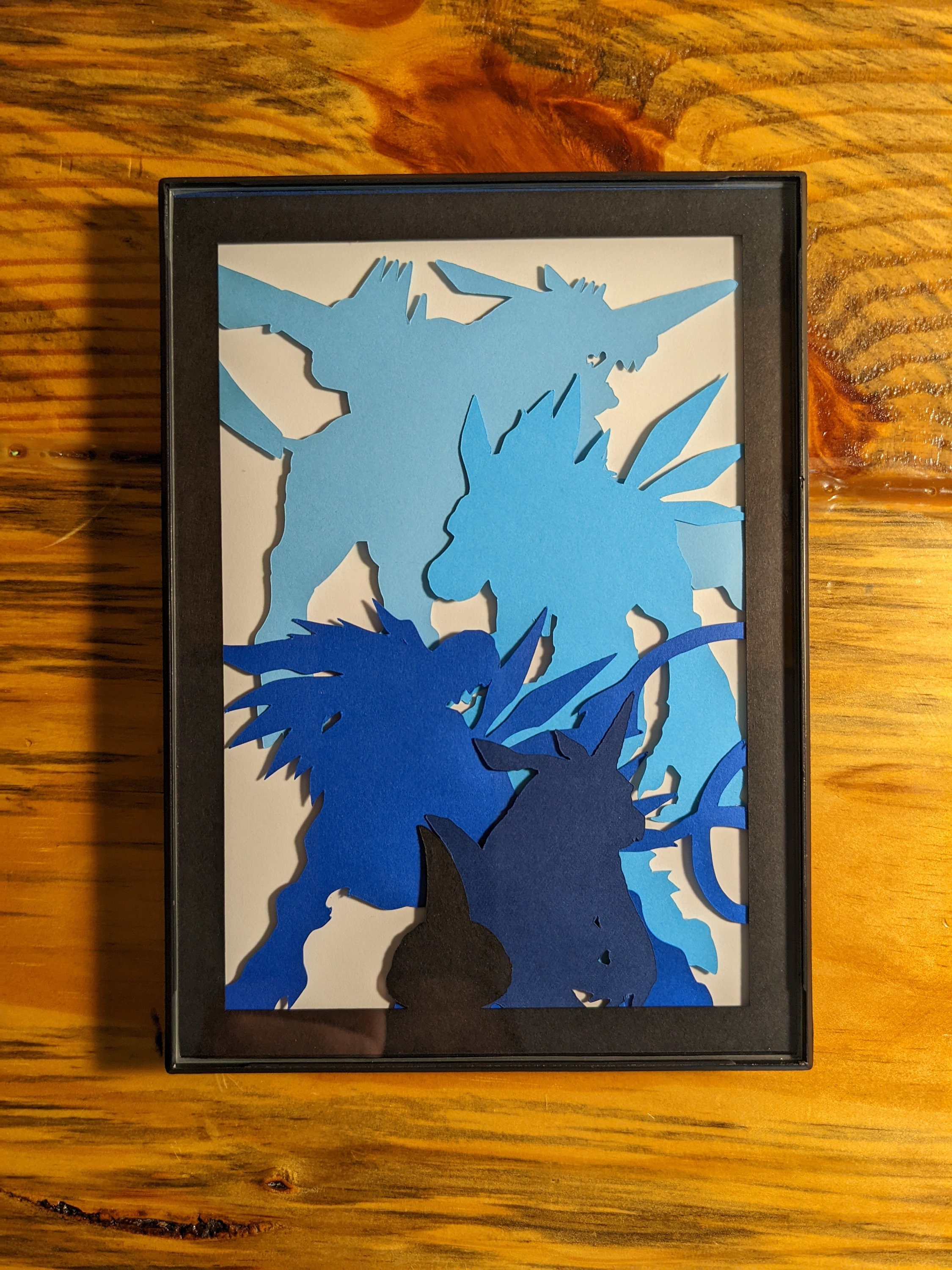 CUSTOM Single Digimon Evolution Line Paper Art - Etsy
