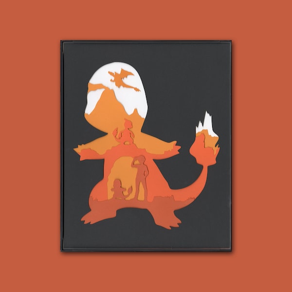 Charmander Pixel Art - Etsy