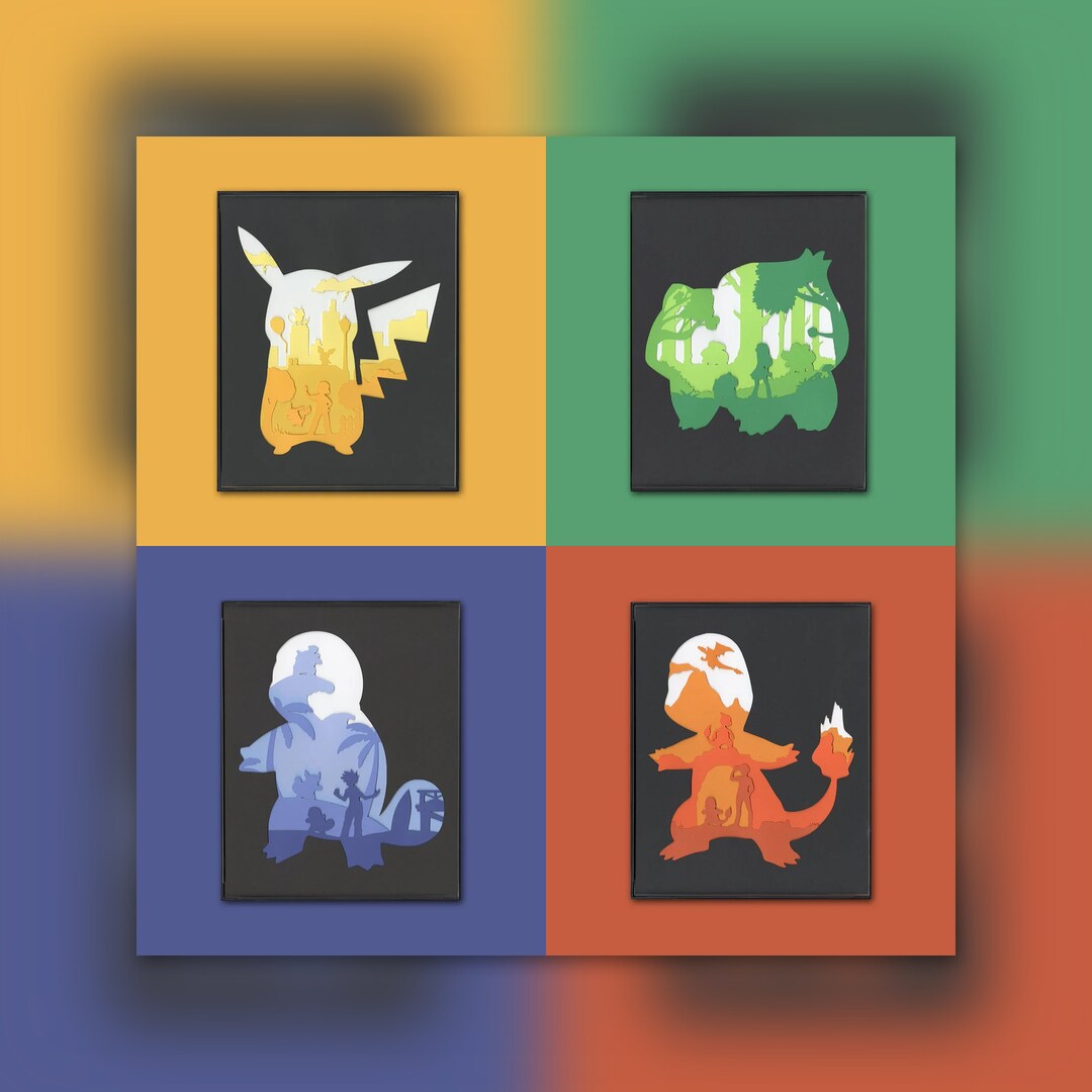 DISCOUNT BUNDLE - Gen 1 Pokemon Starters - Etsy