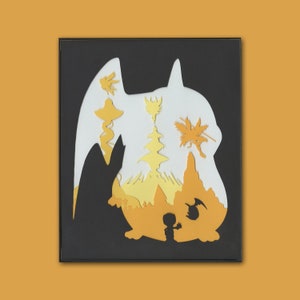 Patamon - Paper Art- Digimon - Etsy