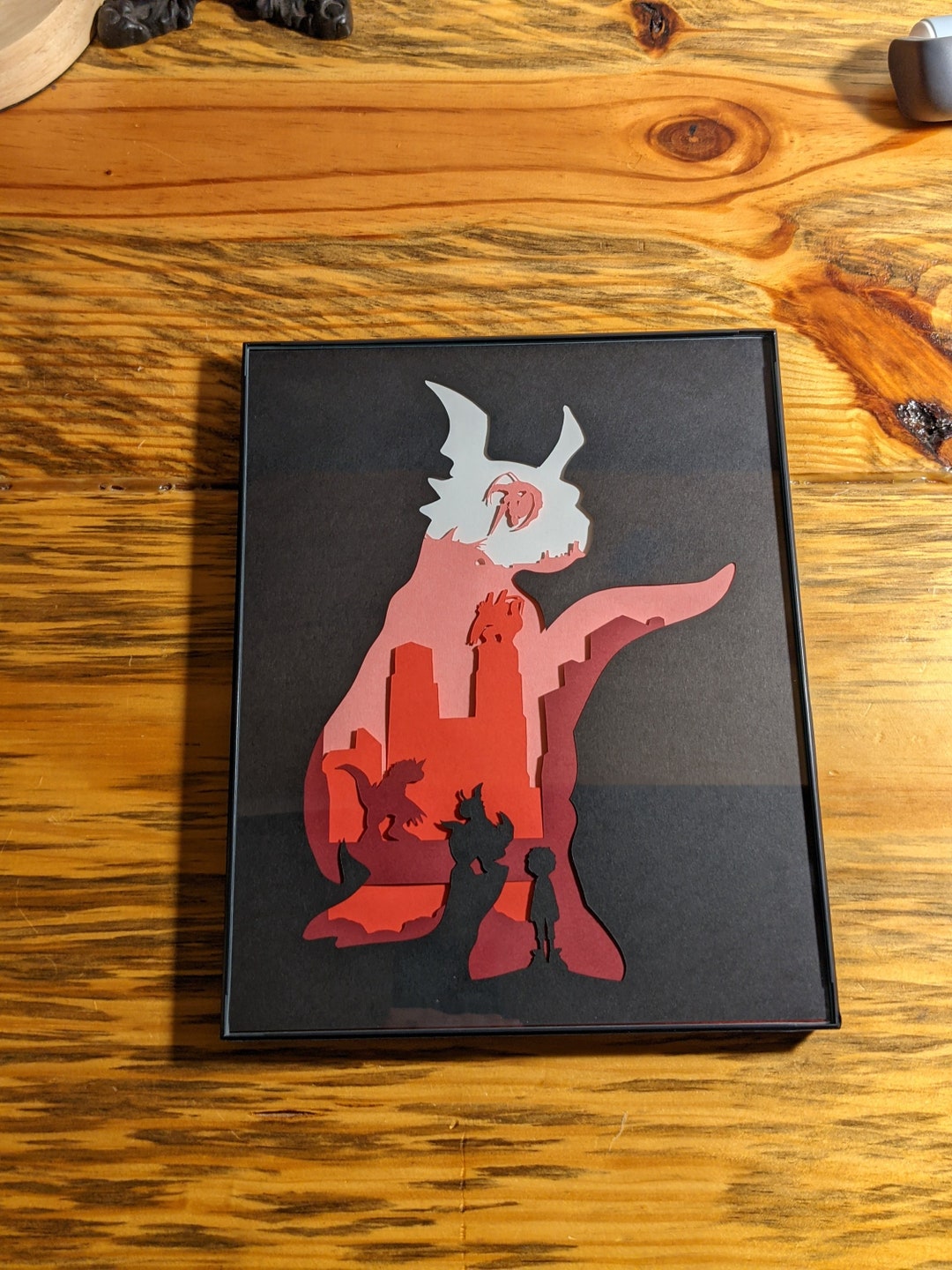 Guilmon Paper Art Digimon - Etsy
