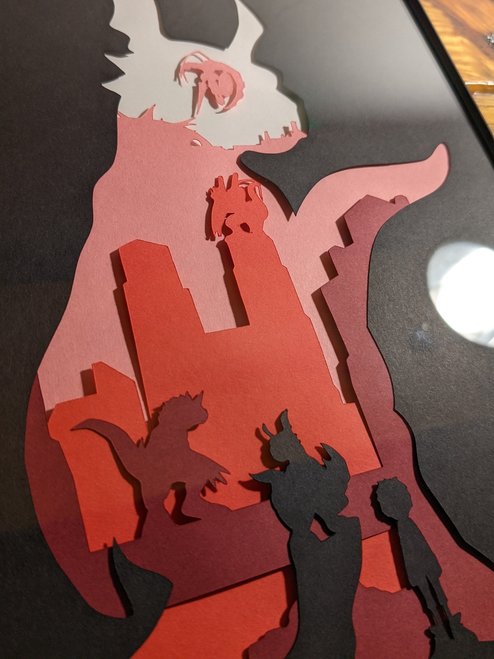 Guilmon Paper Art Digimon | Etsy