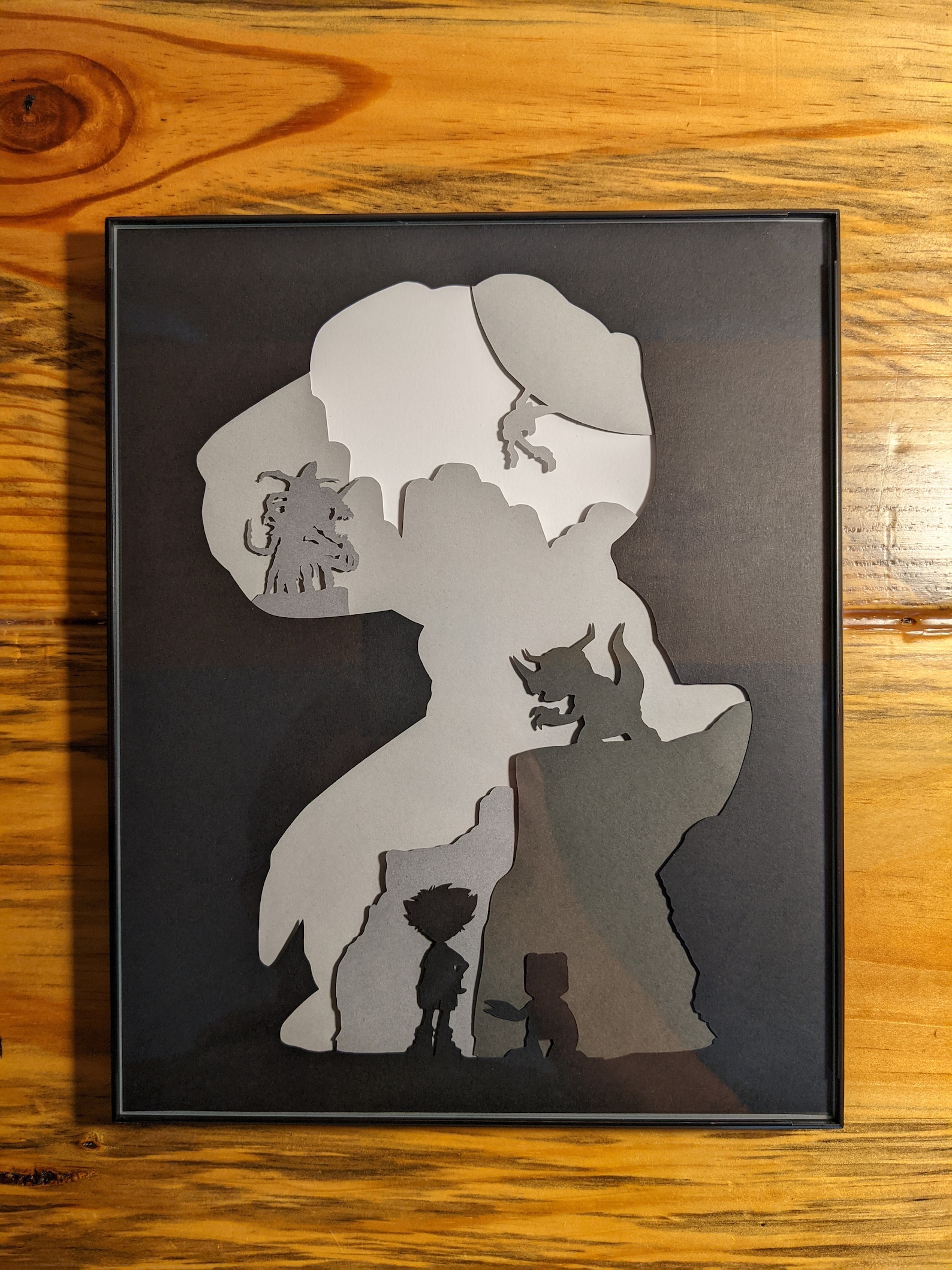 Agumon Paper Art Digimon - Etsy