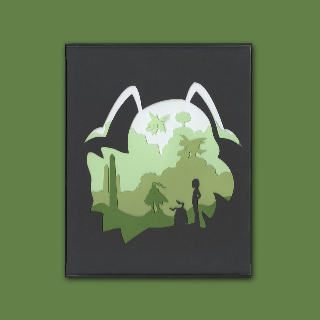 Wormmon - Paper Art- Digimon - Etsy