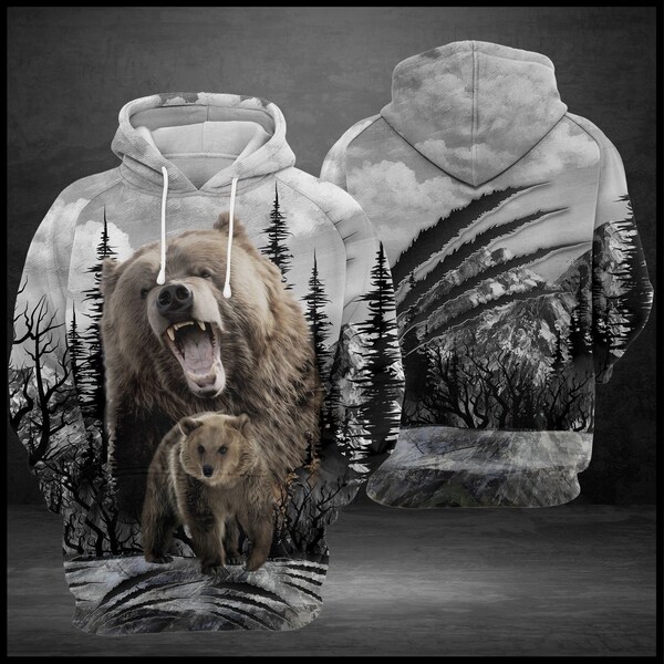 Bearskin Hoodie - Etsy Canada
