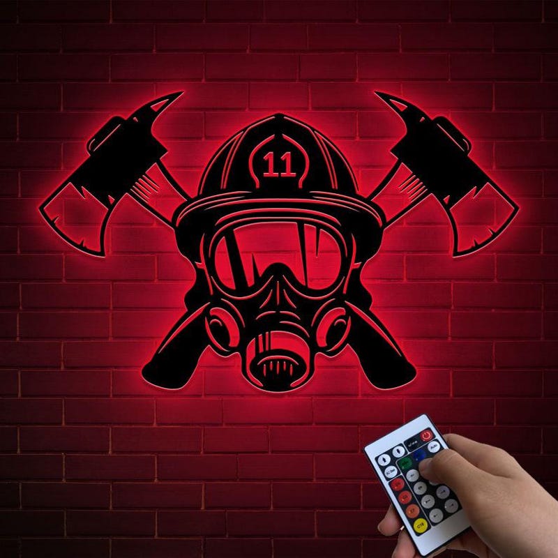 Firefighter Sign - Etsy