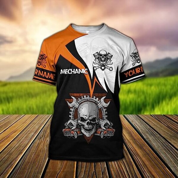 Custom Mechanic Shirts - Etsy
