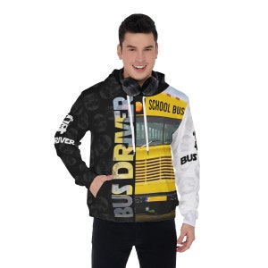 Unisex Hoodies School Bus Drivers Skull Hoodies Bus Driver - Etsy
