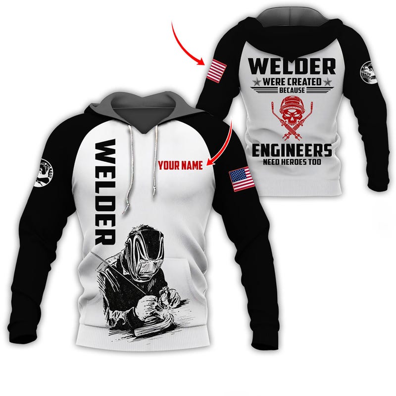 Custom Welder Hoodies - Etsy