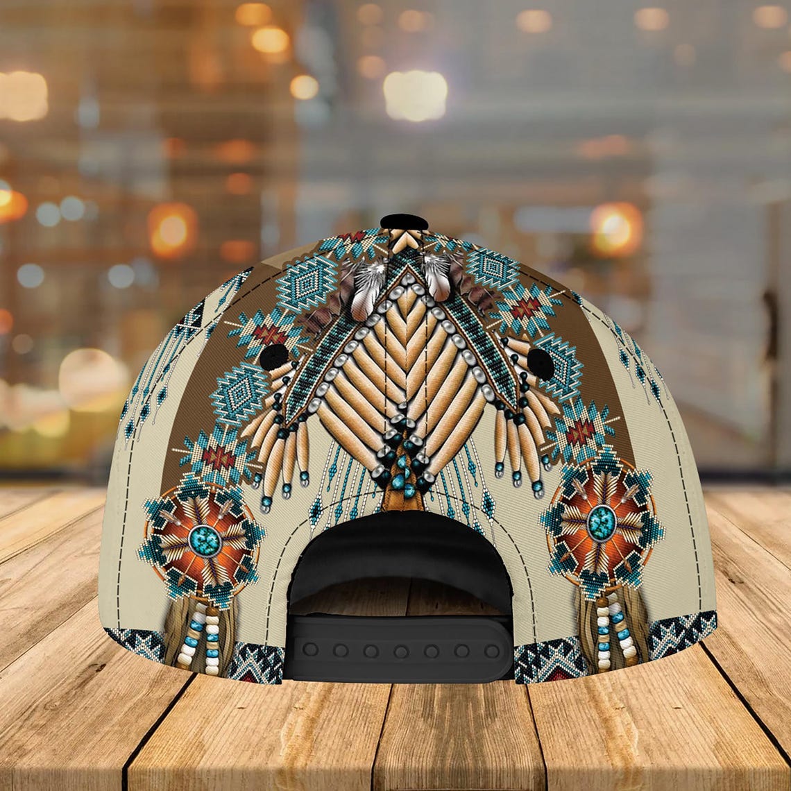 Native American Cap, Native American 3D Full Print Baseball Cap Hat ...