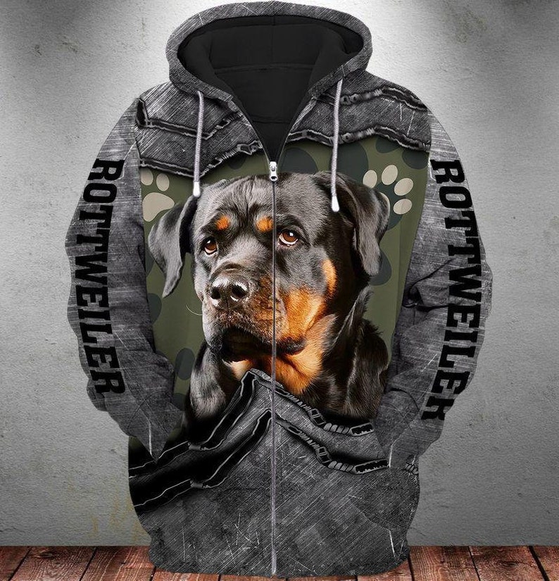 Unisex Dog Rottweiler My Friend Sweatshirt Hoodie Rottweiler - Etsy
