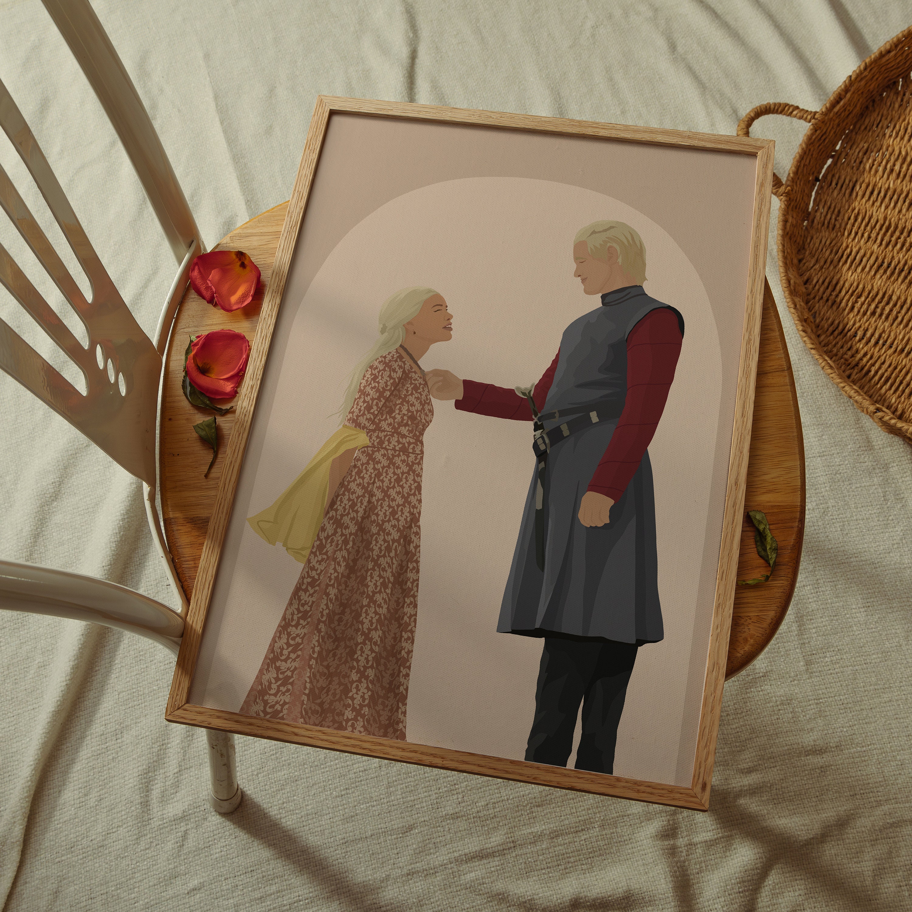 Rhaenyra Daemon Targaryen Wedding Poster - Etsy