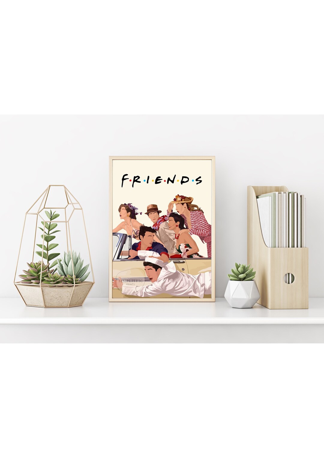 Friends TV Sitcom Digital Printable Wall Art - Etsy