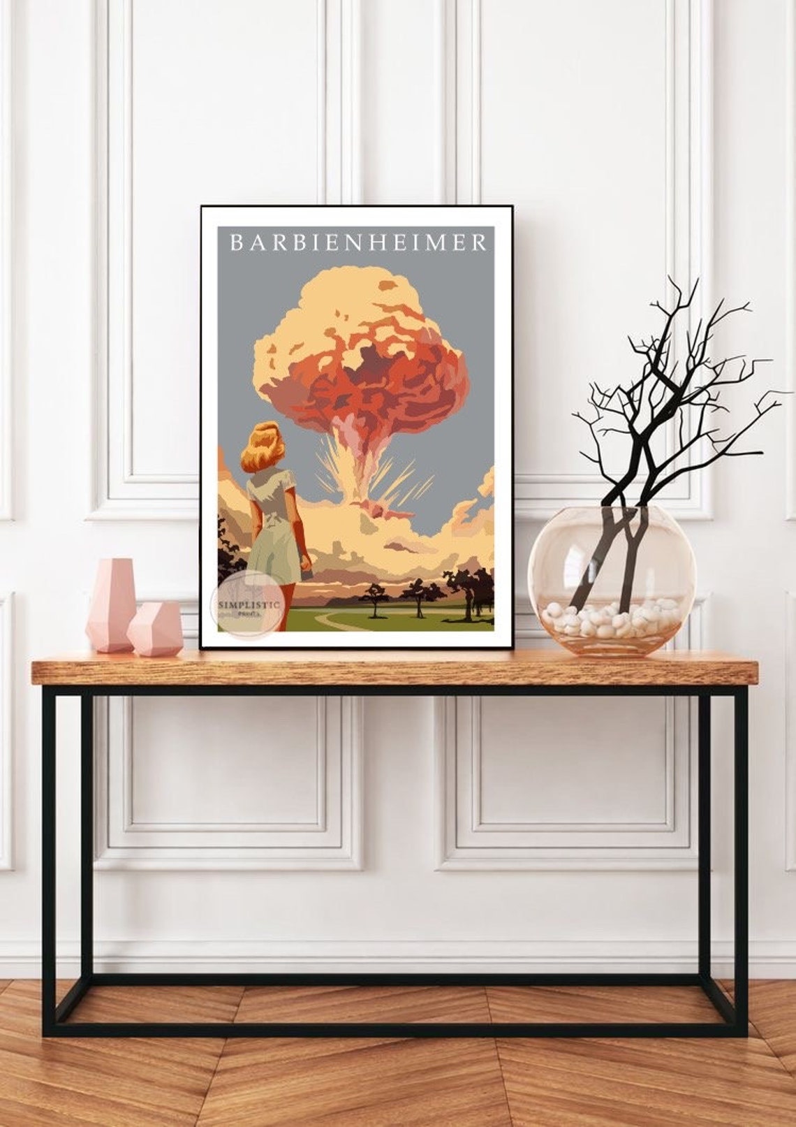 Barbienheimer, Barbie, Oppenheimer, Digital Poster - Etsy UK