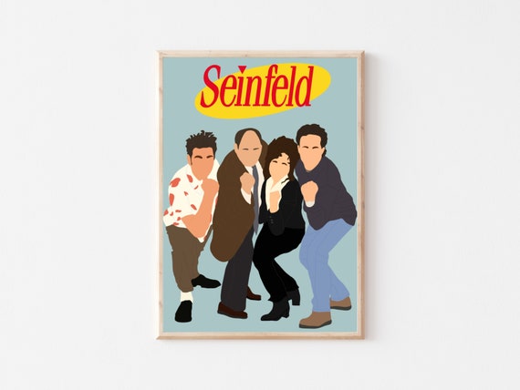 Seinfeld TV Show Sitcom Digital Print Printable Wall Art | Etsy