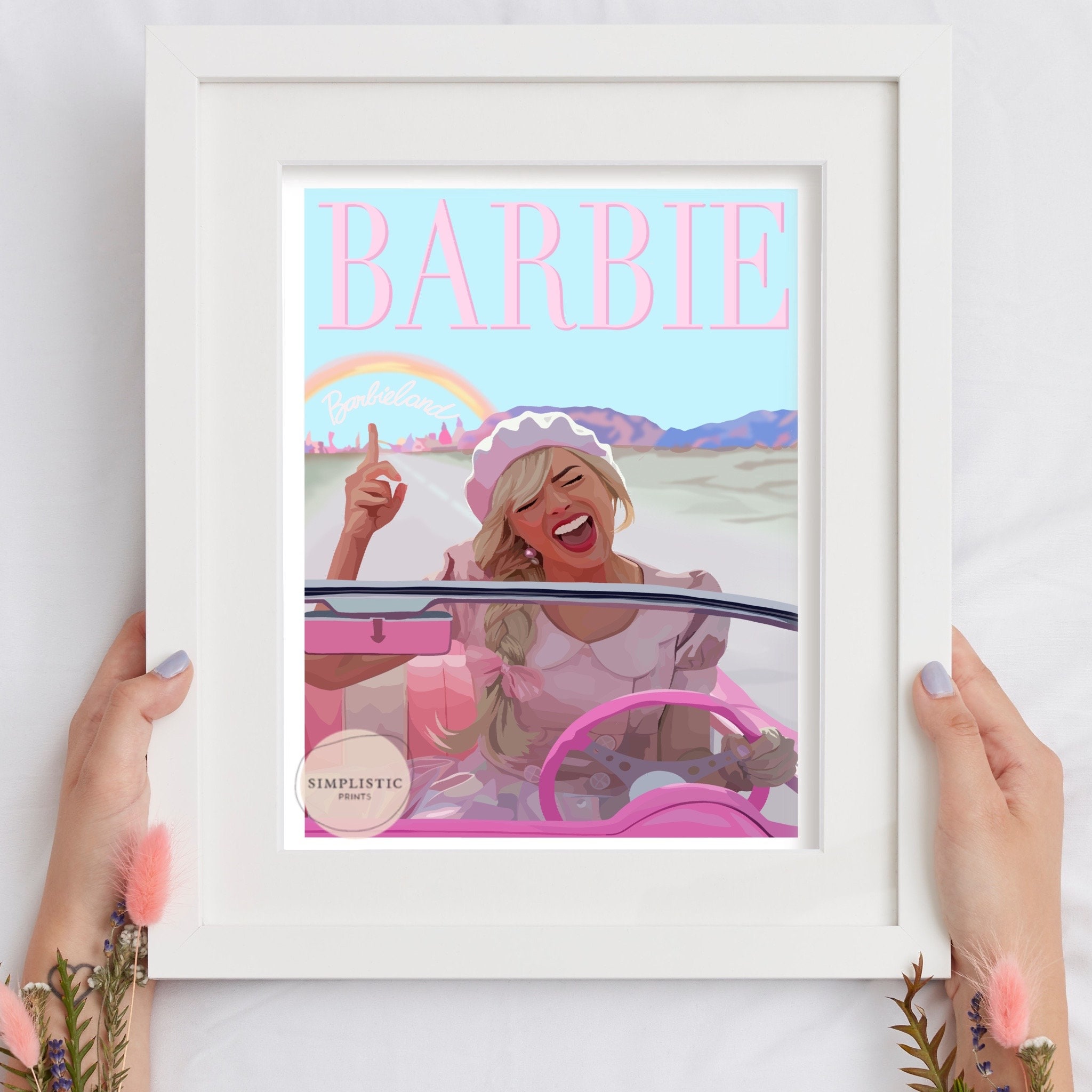 Barbie Movie, Margot Robbie Barbie Poster