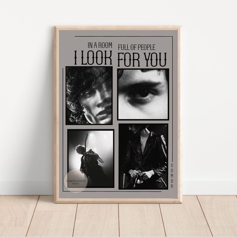 Sombr Wall Art - Etsy