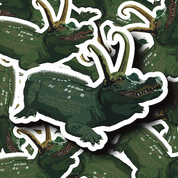 Alligator Loki Sticker Loki Series Sticker Loki Variant | Etsy