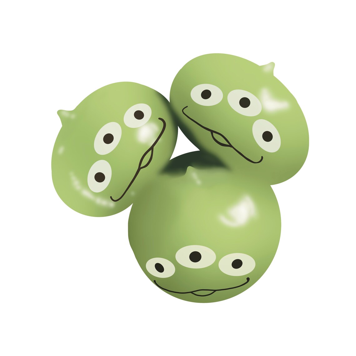 Toy Story Green Alien Mochi Sticker/ Tokyo Disney Sticker/ - Etsy